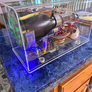 Oscilloscope or Scope Clock Made With 5 Cathode Ray Tube, century Style ...