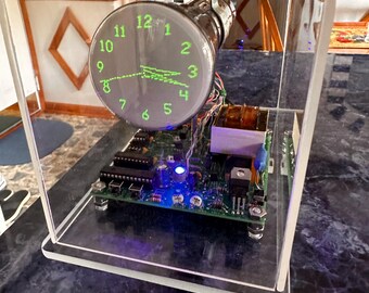 Oscilloscope Clock or Scope Clock Analog Design Cathode Ray Tube ...