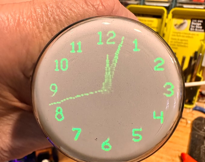 Oscilloscope Clock or Scope Clock New Design Century Font Wifi Included ...