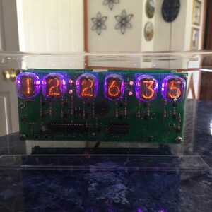 Homemade Six-digit Nixie Clock, Made With National Nixie Tubes, RGB Led ...