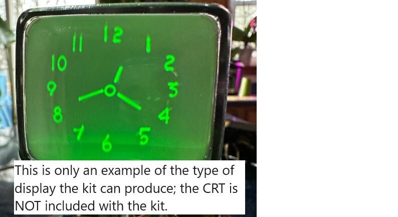 OSC4.9 Oscilloscope Clock KIT (unassembled) Includes Pcb, Chips ...