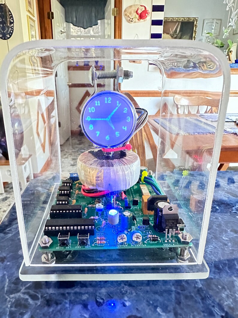 World's Smallest Oscilloscope Clock Scope Clock Cathode - Etsy