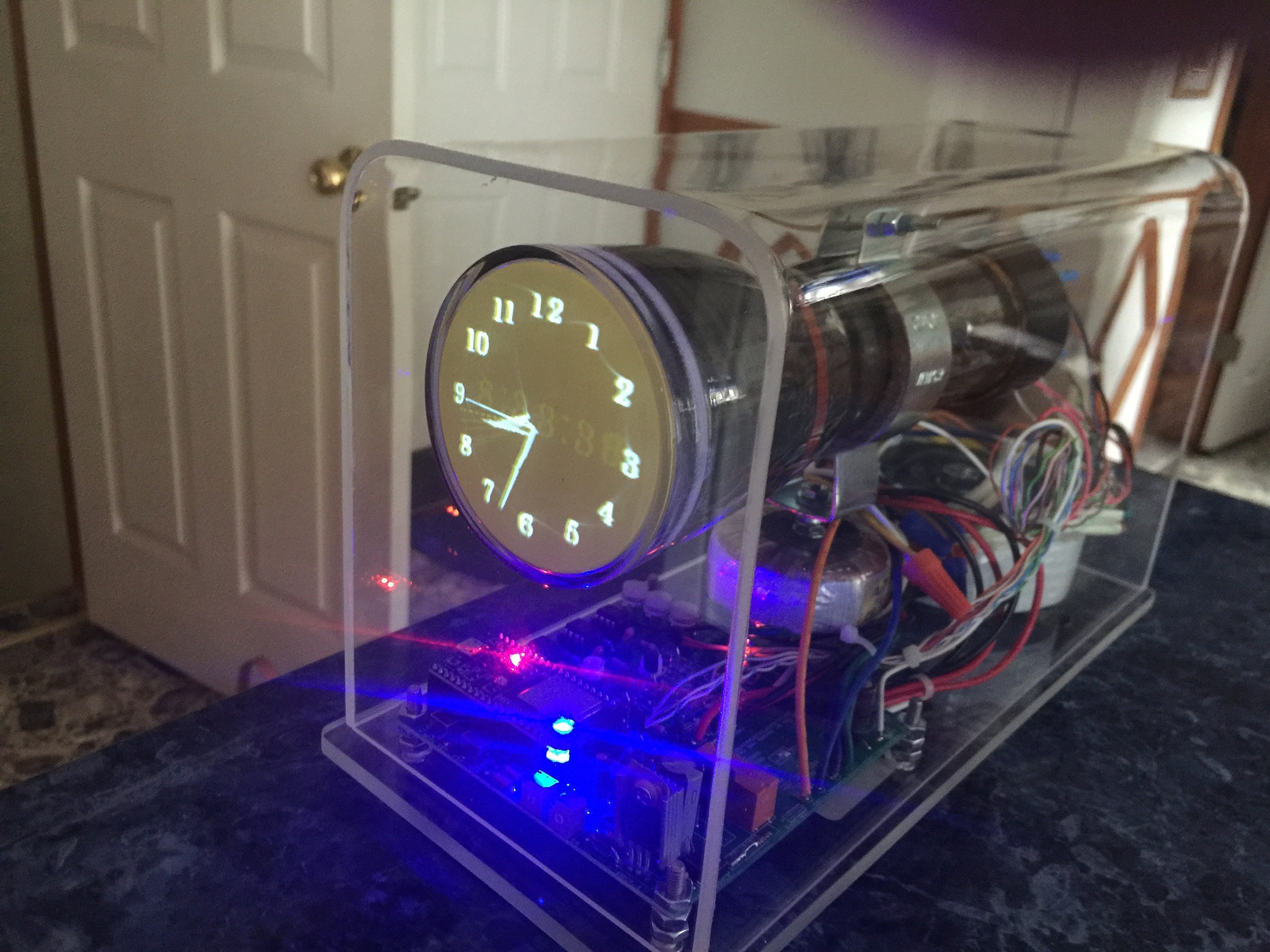 Oscilloscope Clock or Scope clock made with 3ACP7 cathode ray | Etsy