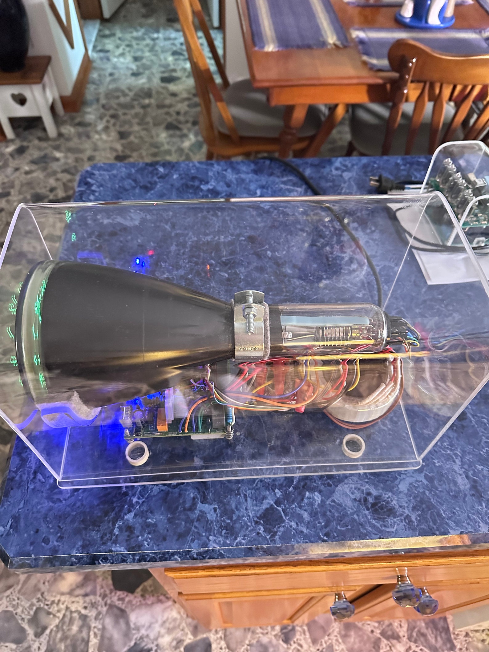 Oscilloscope or Scope Clock Made With 5 Cathode Ray - Etsy