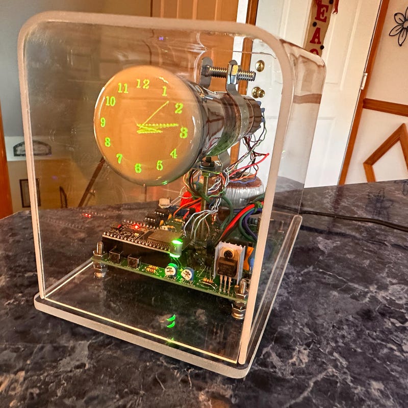 OscilloscopeClocks - Etsy