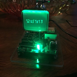 Oscilloscope Clock or Scope Clock Analog Design Cathode Ray Tube ...