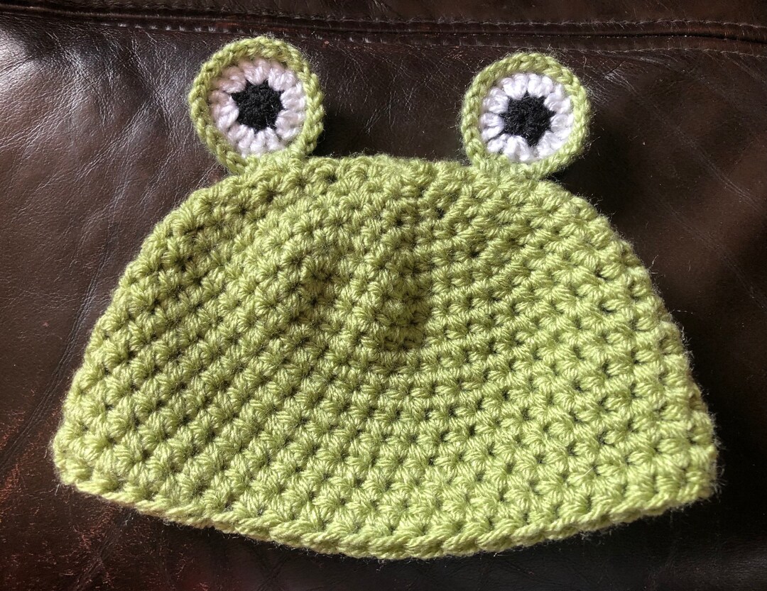 Baby Frog Beanie Kids Hat New Born Toad - Etsy