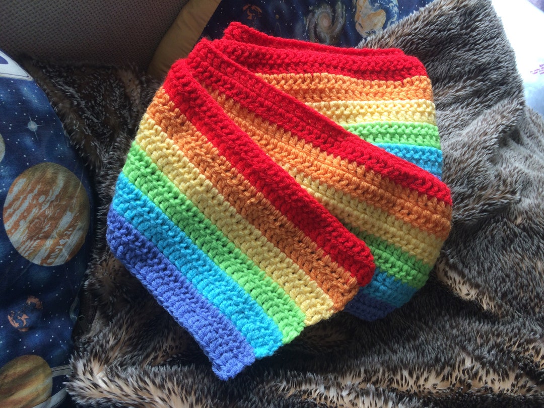 LGBTQ Rainbow Pride Scarf Other Flags Available - Etsy