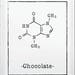 Printable Chocolate Molecule Structure, Science Art, Digital Download ...
