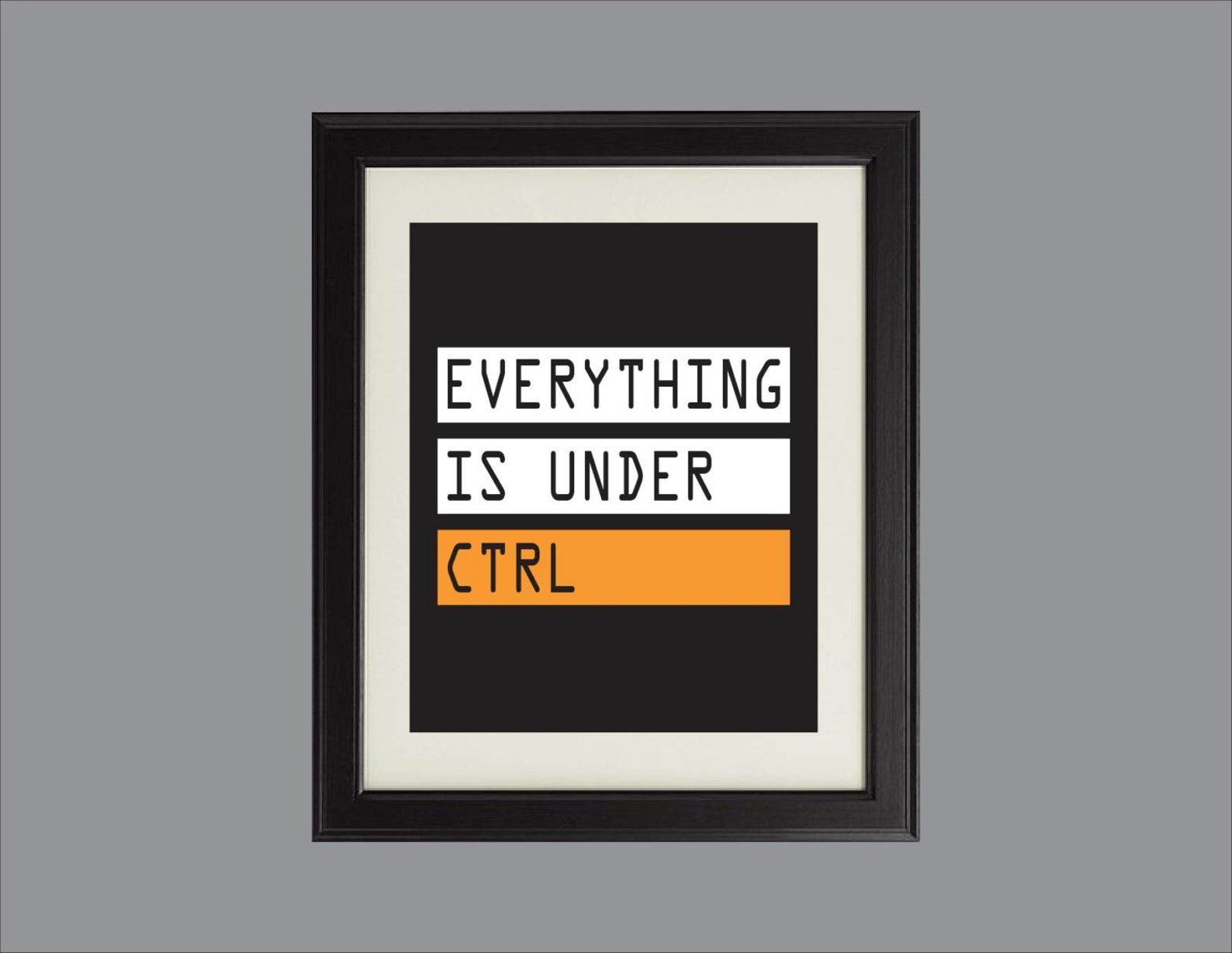 Everything is Under Ctrl Poster for Geeks and Computer Engineers ...