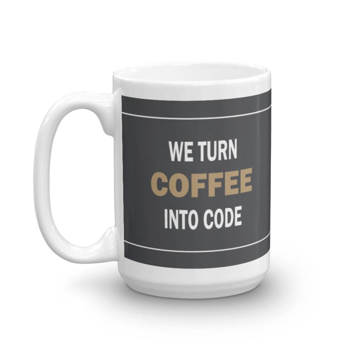 We Turn Coffee Into Code Mug for Geeks Computers Coffee Mug - Etsy