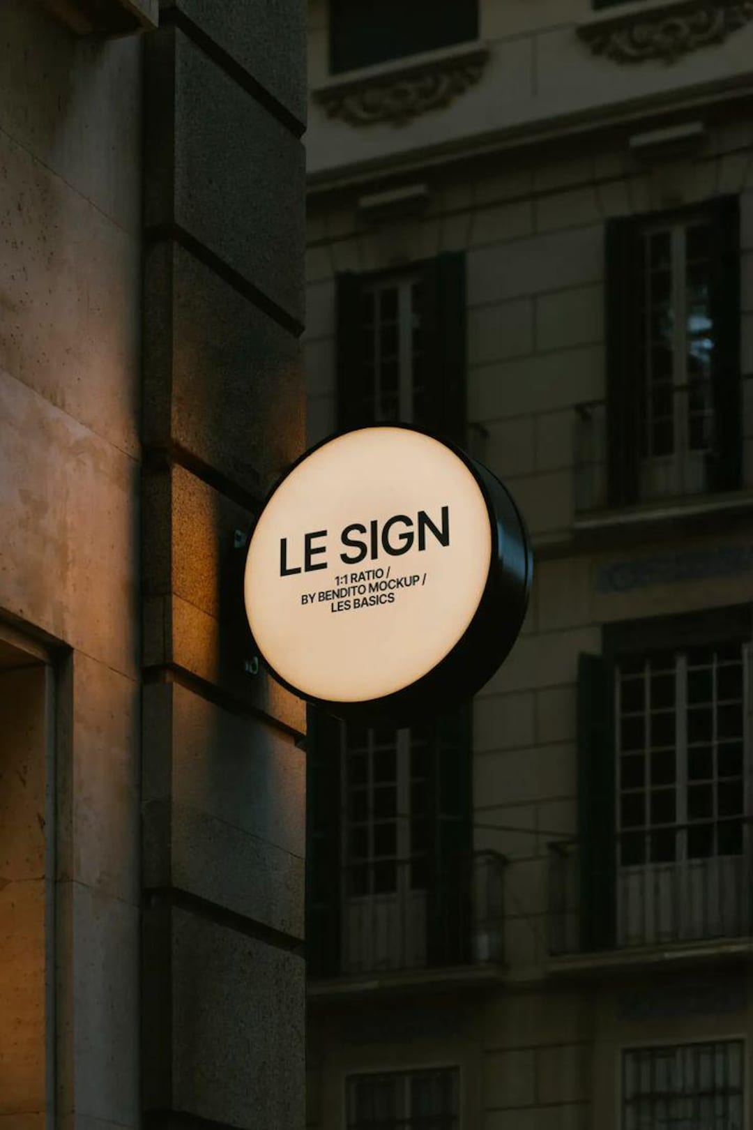 Round Light Box Store Front Sign,double Sided Light Box Signage, Led ...