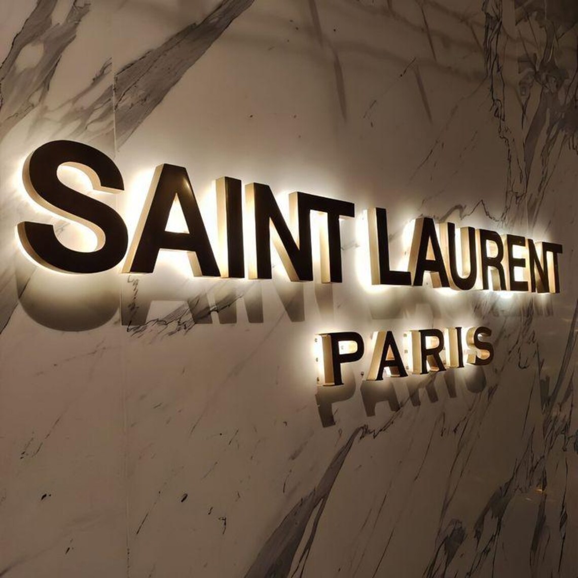 Custom 3D LED Backlit Business Sign | Metal Letter Signage - Etsy