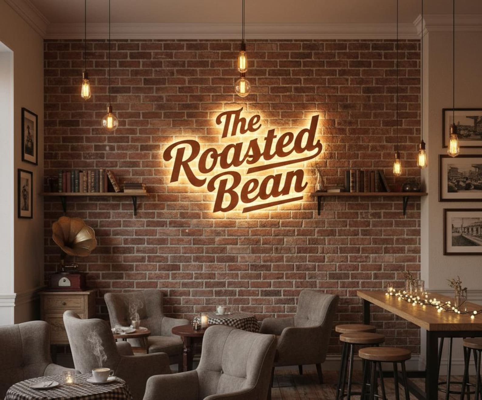 Custom Backlit Office Sign | LED 3D Business Logo | Luxury Metal ...