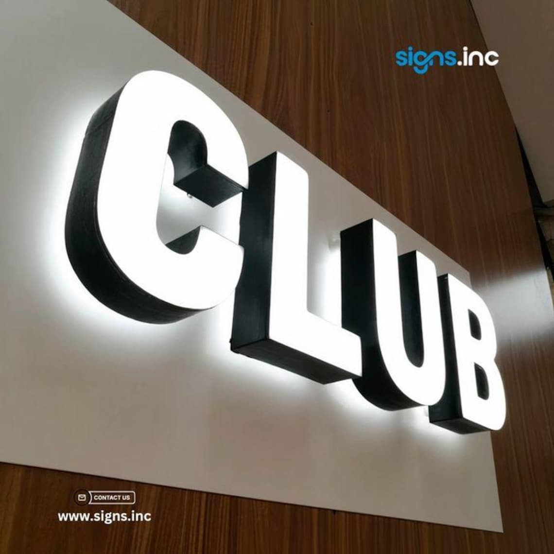 Custom 3D LED Frontlit Channel Letters, Business Logo Sign - Etsy