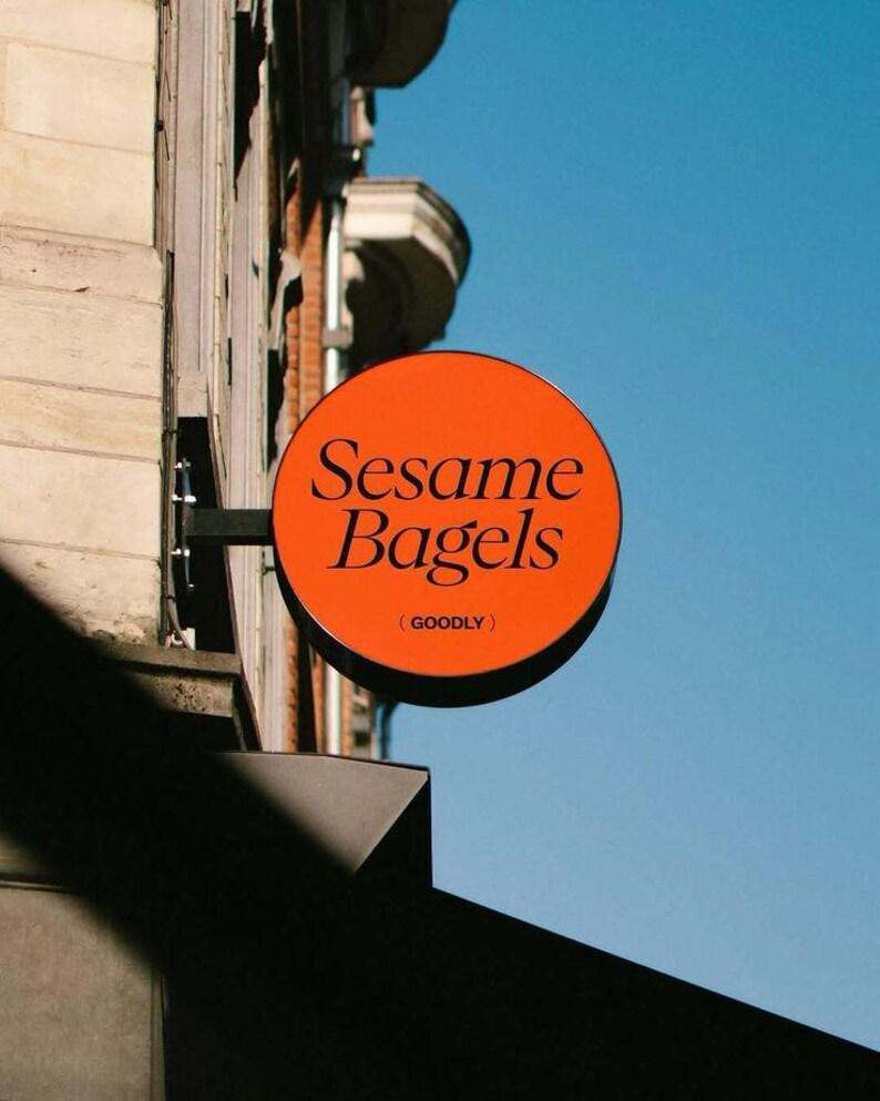 Round Light Box Store Front Sign,double Sided Light Box Signage, Led ...