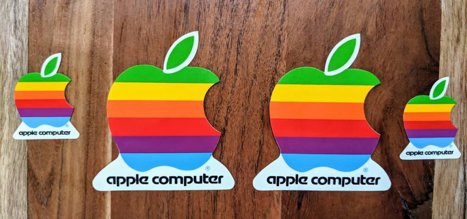 Vintage 1990's Apple Macintosh Computer Stickers Large and | Etsy