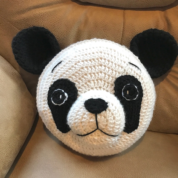 Panda Pillow - Etsy