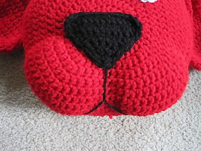 Crochet Dog PATTERN, Crochet Pillow Pattern, Dog Pillow, Animal Pillow ...