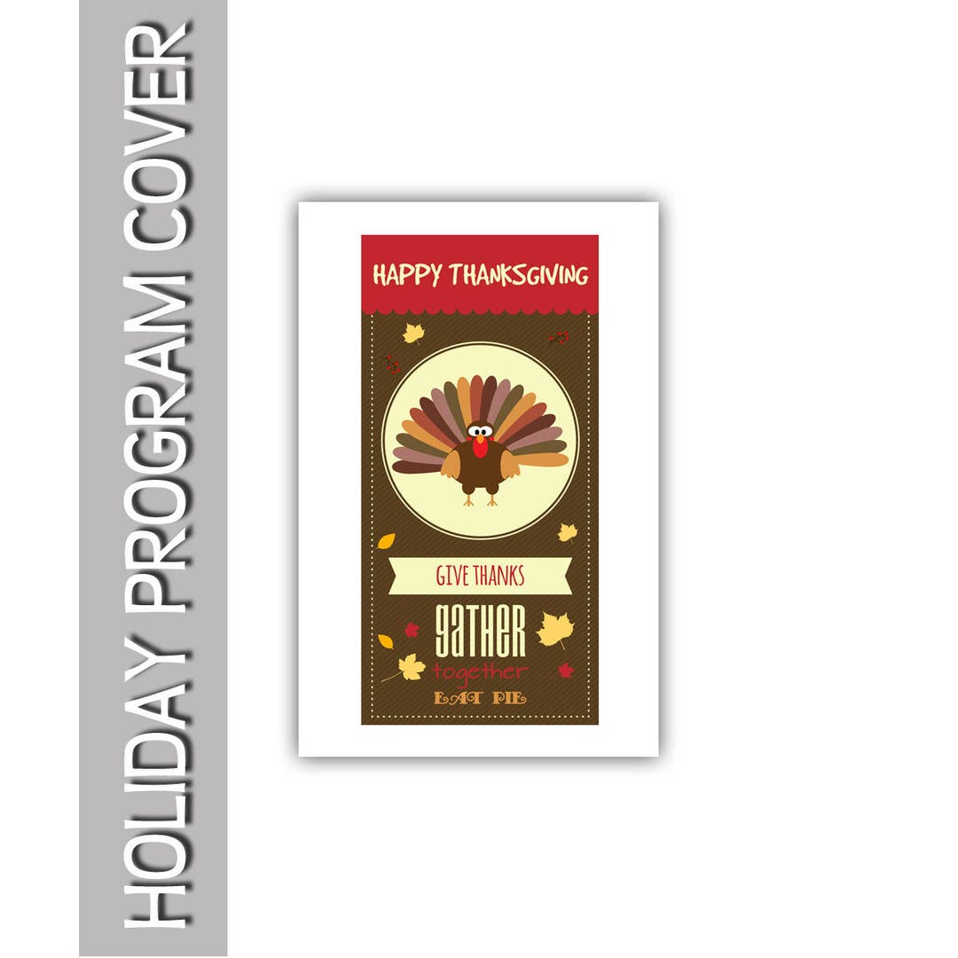 Happy Thanksgiving Fall Autumn Give Thanks Gather Together Eat Pie ...