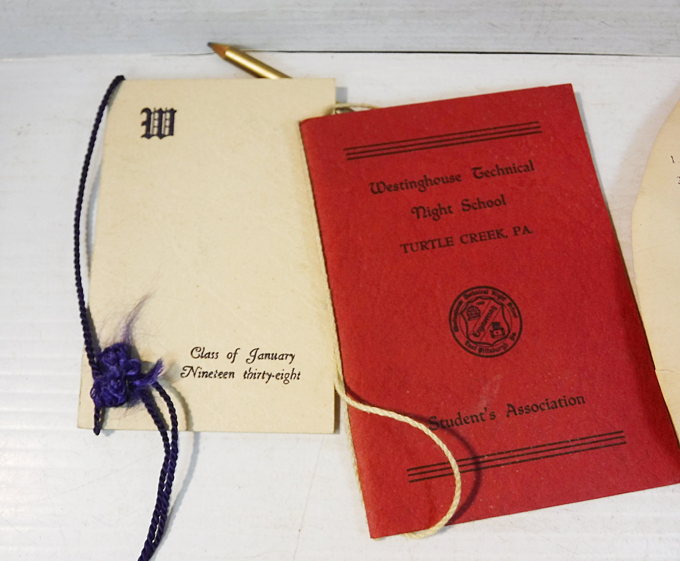 Vintage 1930s and 40s School Dance Card Lot - Etsy