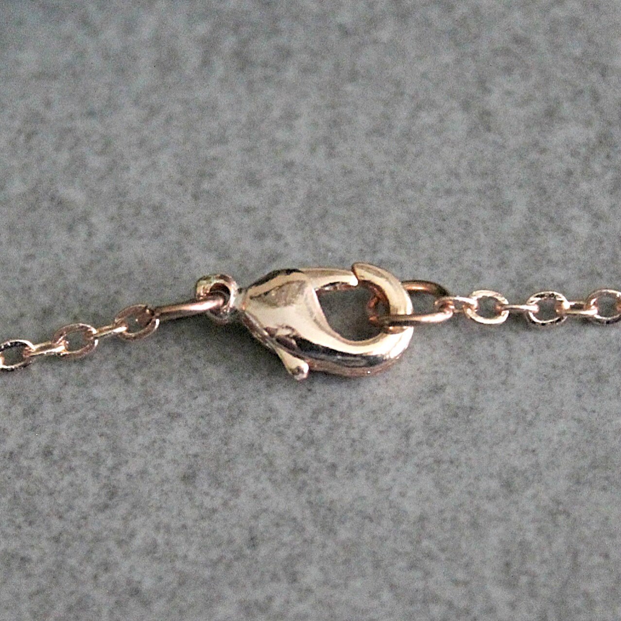 Rose Gold Heart Necklace Rose Gold Heart Pendant Heart Charm | Etsy