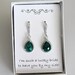 Emerald Green Bridesmaid Earrings Emerald Bridesmaid Jewelry - Etsy