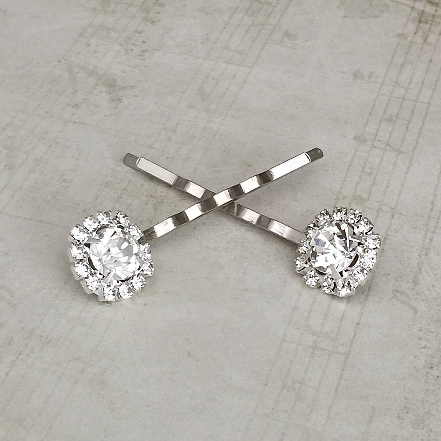 Rhinestone Hair Pins Crystal Hair Pins Rhinestone Hair - Etsy