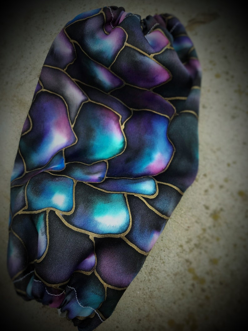 Silk Face Mask. Pure Silk Face Cover. Handpainted 100% Silk Face Mask ...