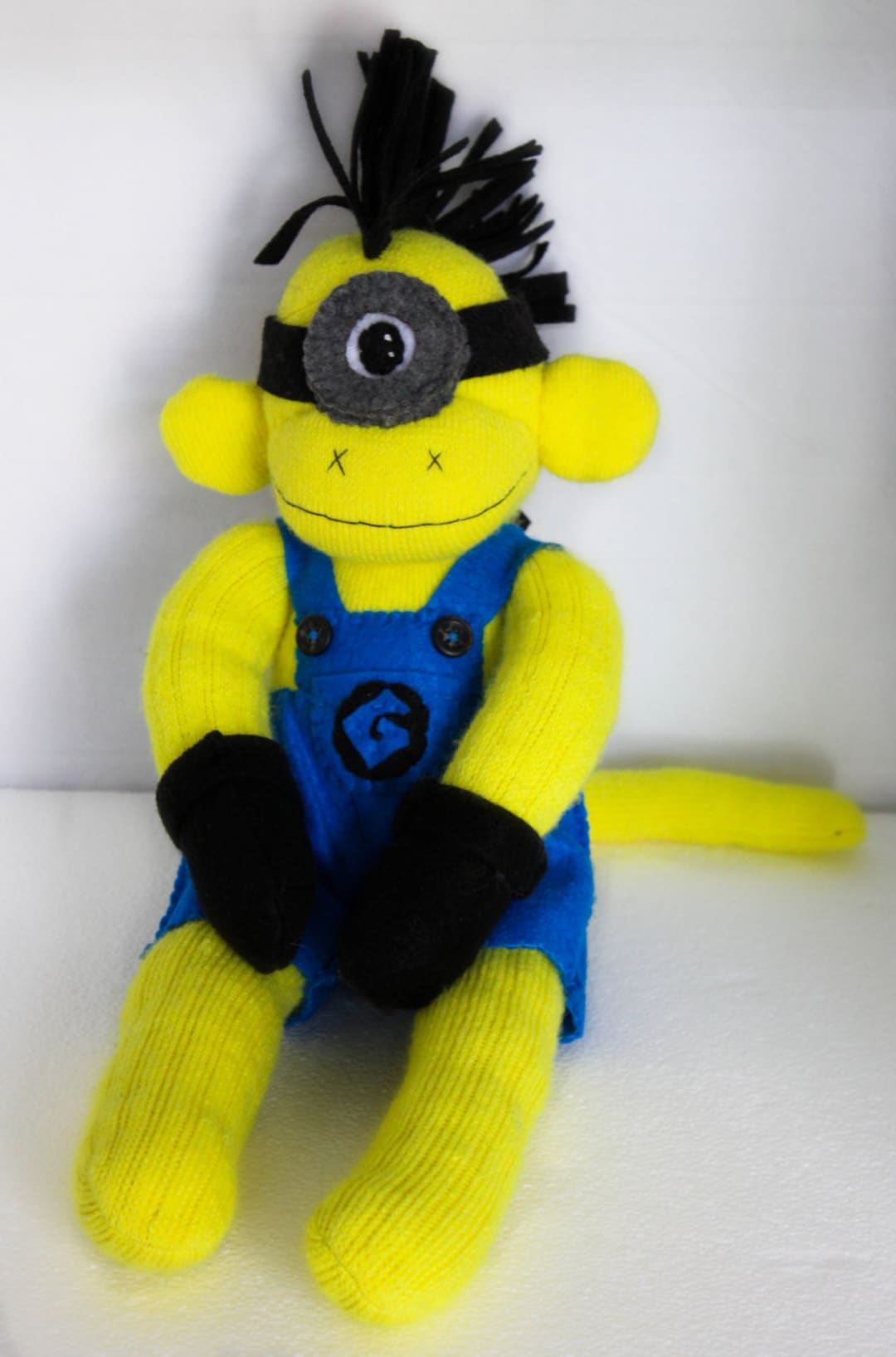 Unique Sock Monkey MINION - Etsy