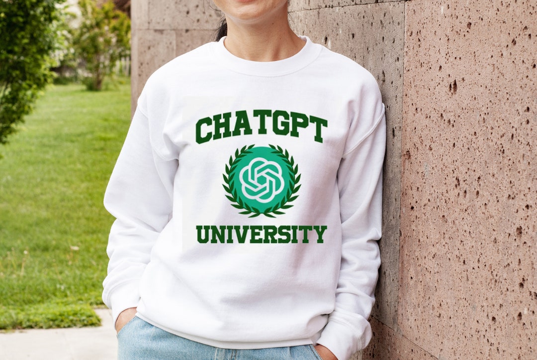 Chat GPT University T-Shirt Chat GPT T-Shirt Artificial - Etsy España