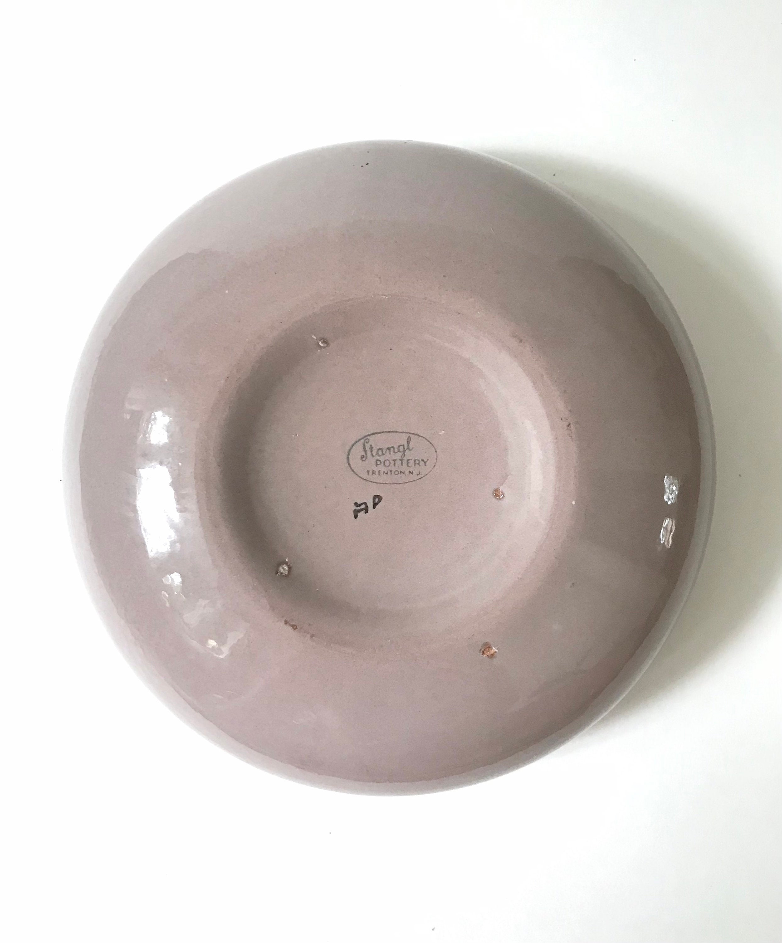Vintage Ceramic Bowl by Stangl Pottery - Etsy