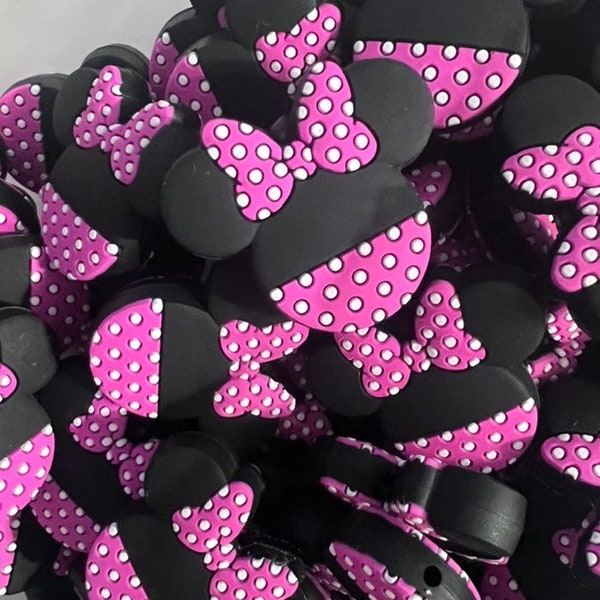 Minnie Mouse Beads - Etsy