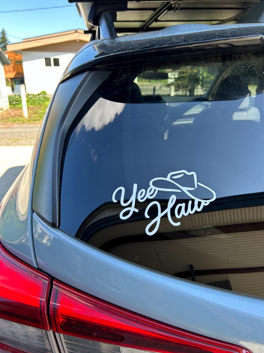 Yee Haw Car Decal - Etsy