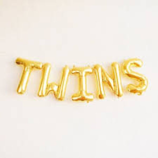 Twins Balloons - Etsy
