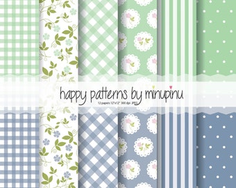 Chevron Digital Paper Shabby Pink and Blue Chevron on Wood | Etsy