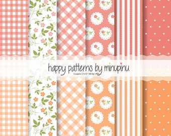 Chevron Digital Paper Shabby Pink and Blue Chevron on Wood | Etsy