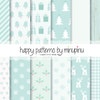 Rain Digital Paper, Spring Rain, Cloud and Raindrop Pattern, Umbrella ...