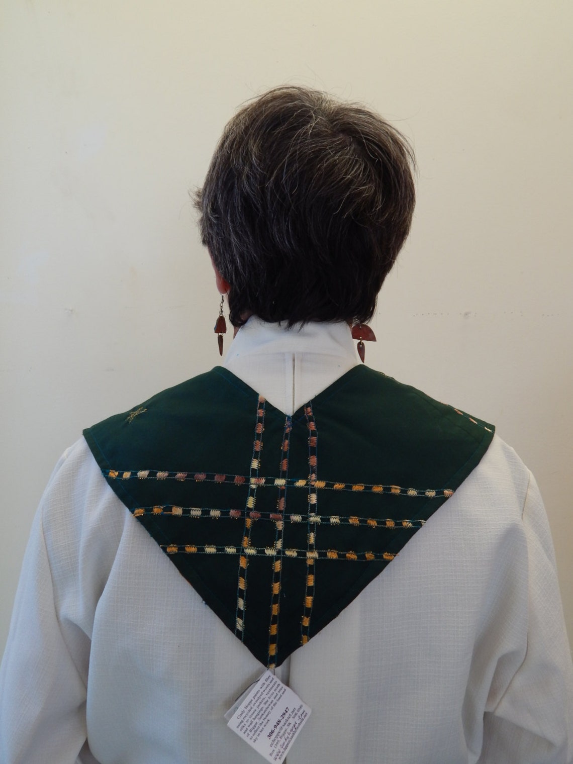 Blue Stole for Clergy Church Liturgical Christmas Epiphany Advent Green ...