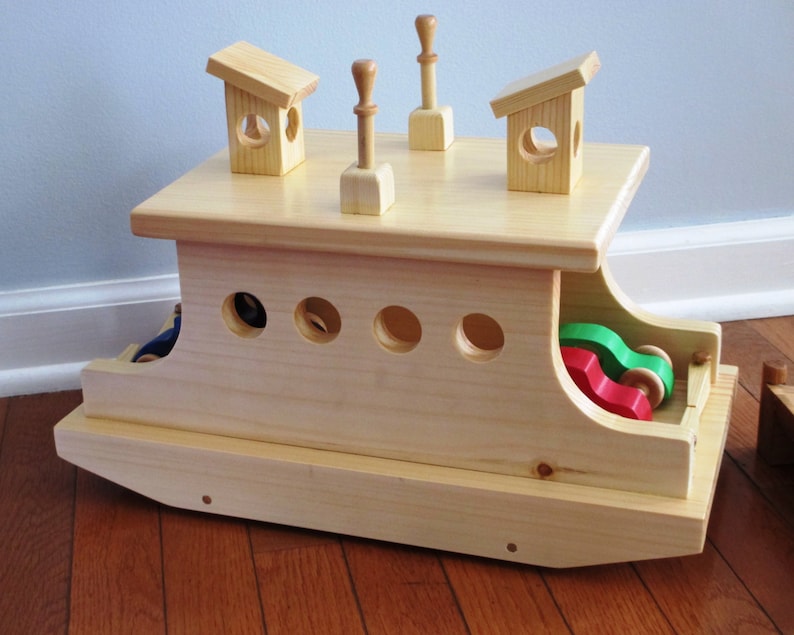 Wooden Ferry Boat/child's Gift - Etsy
