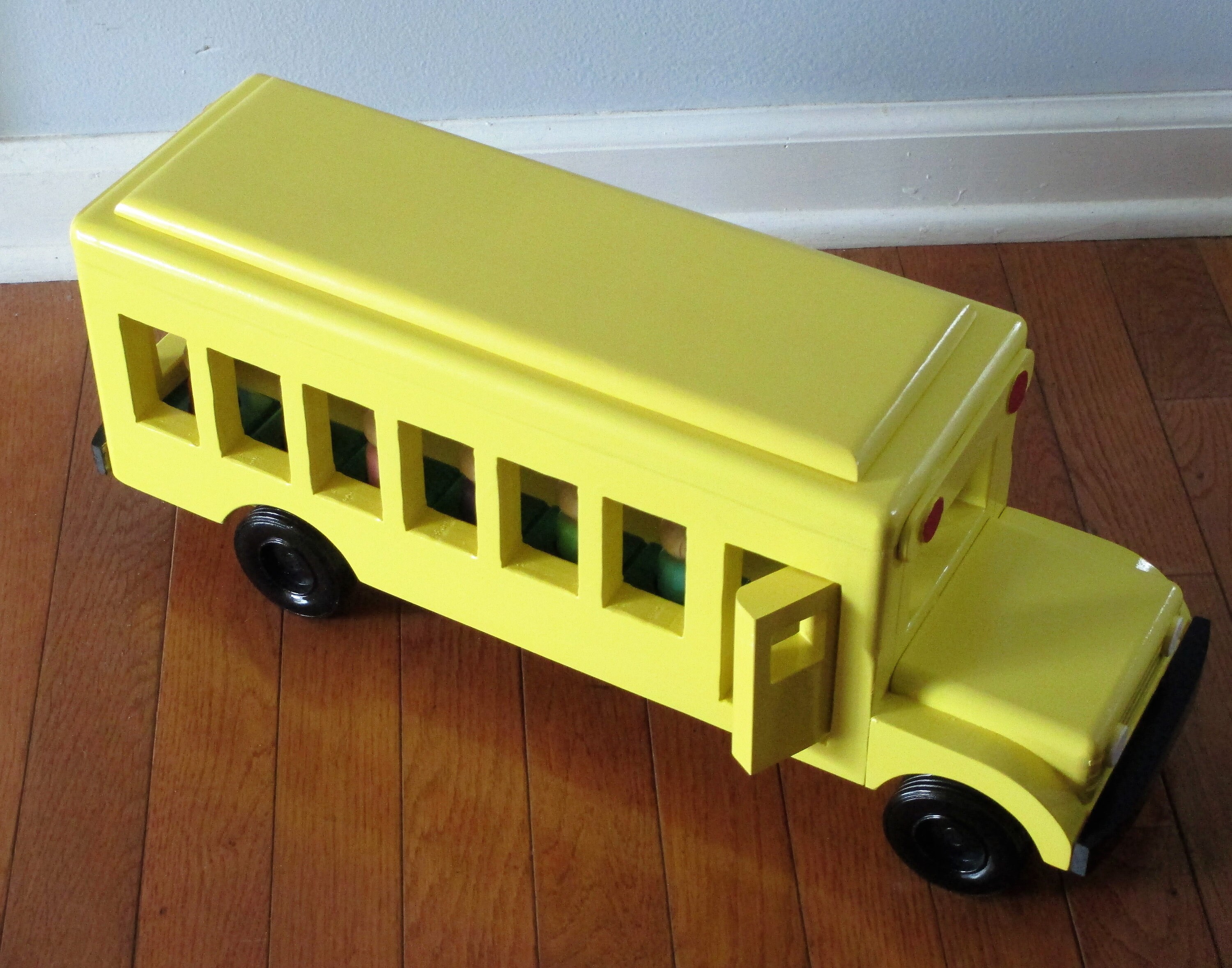 Wood School Bus - Etsy