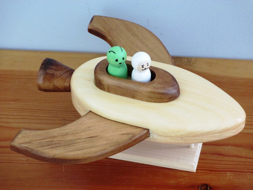 Wood Spaceship - Etsy
