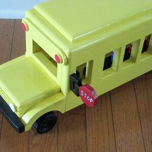 Wood School Bus - Etsy