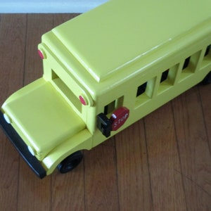Wood School Bus - Etsy