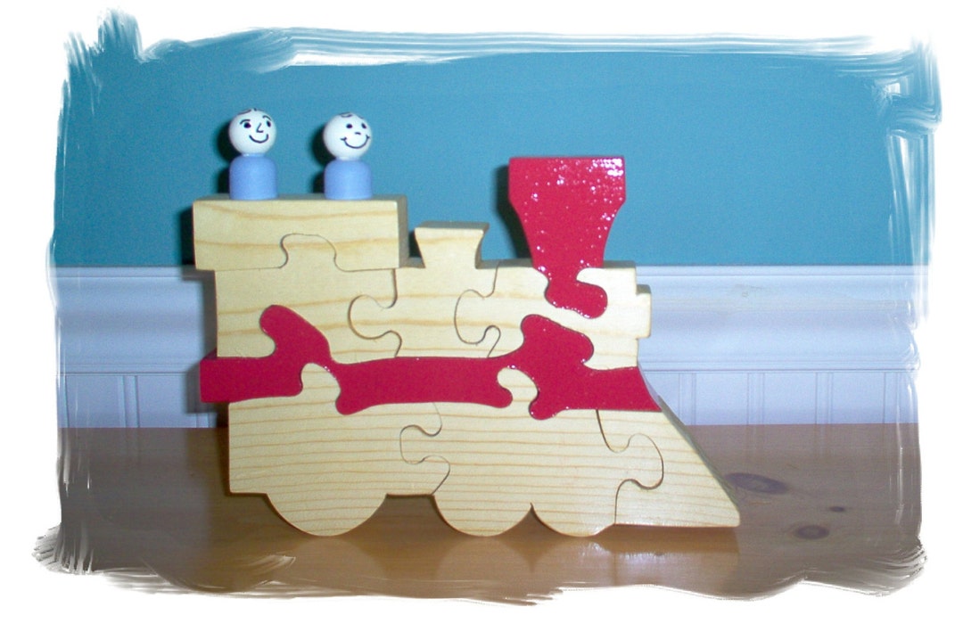 Train Puzzle/child's Gift - Etsy