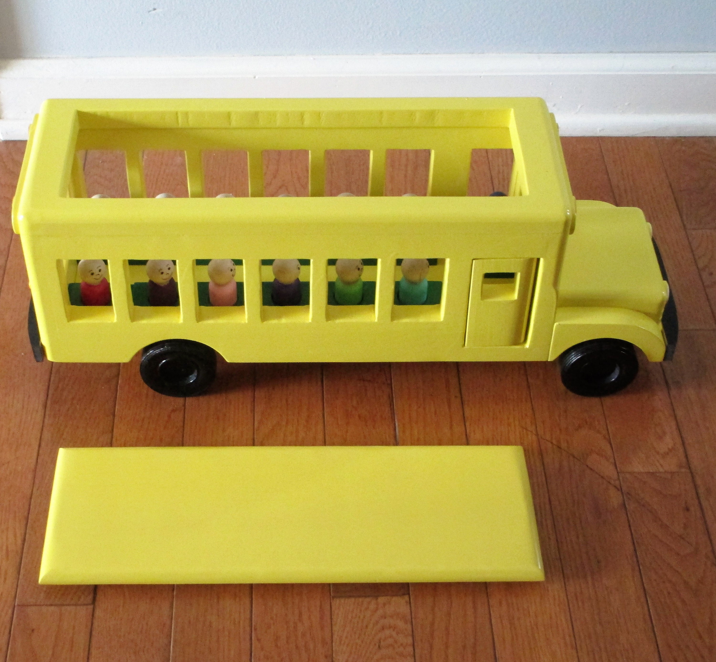 Wood School Bus - Etsy