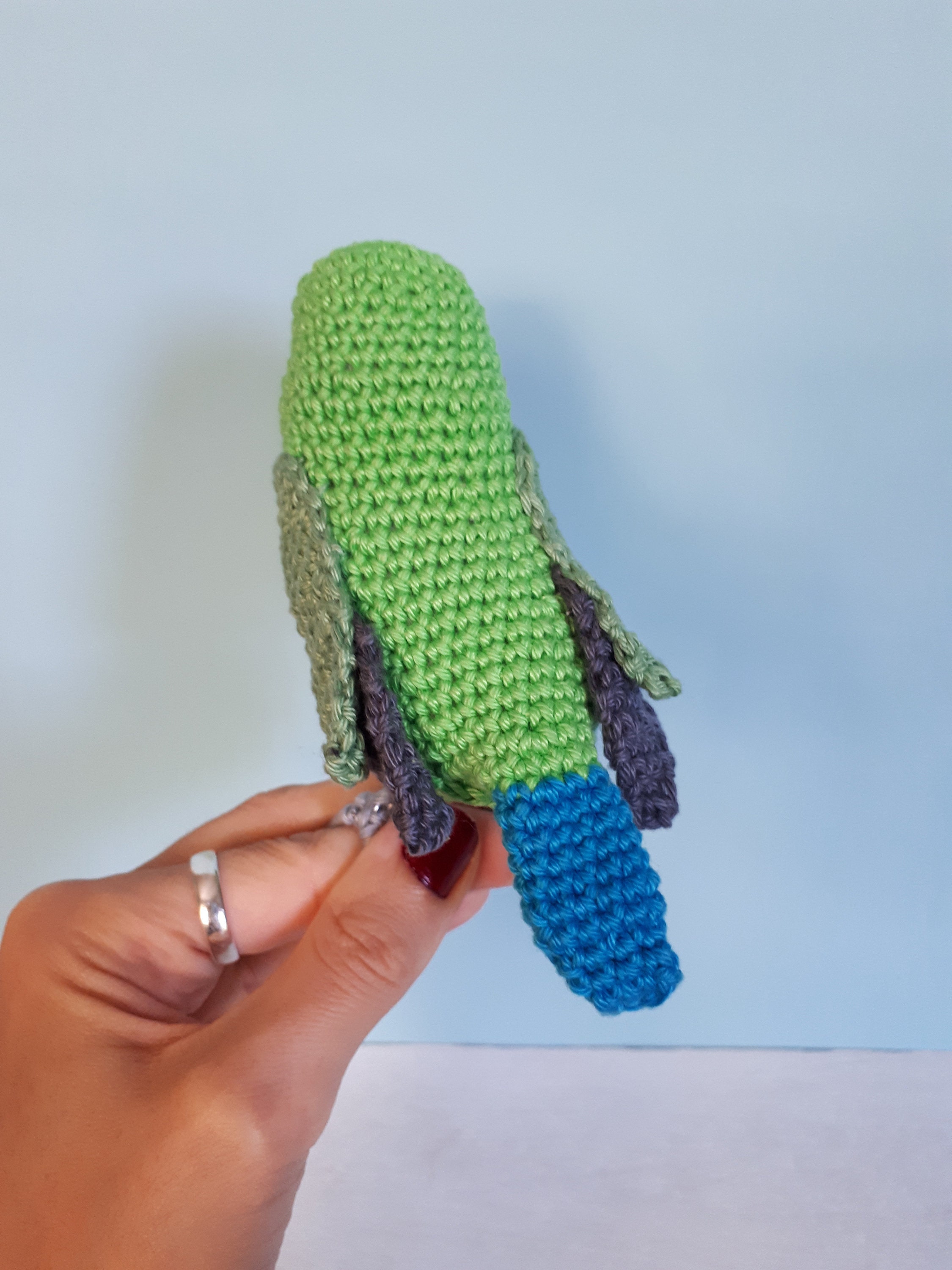 Crochet Peach-faced Lovebird Plush Toy Budgie Lover Gift Pet - Etsy Canada