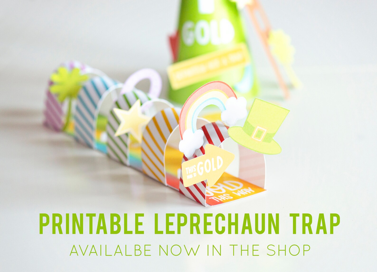 Leprechaun Letter Printable Leprechaun Trap Note St - Etsy