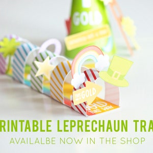Leprechaun Letter Printable - Leprechaun Trap Note - St Patricks Day ...