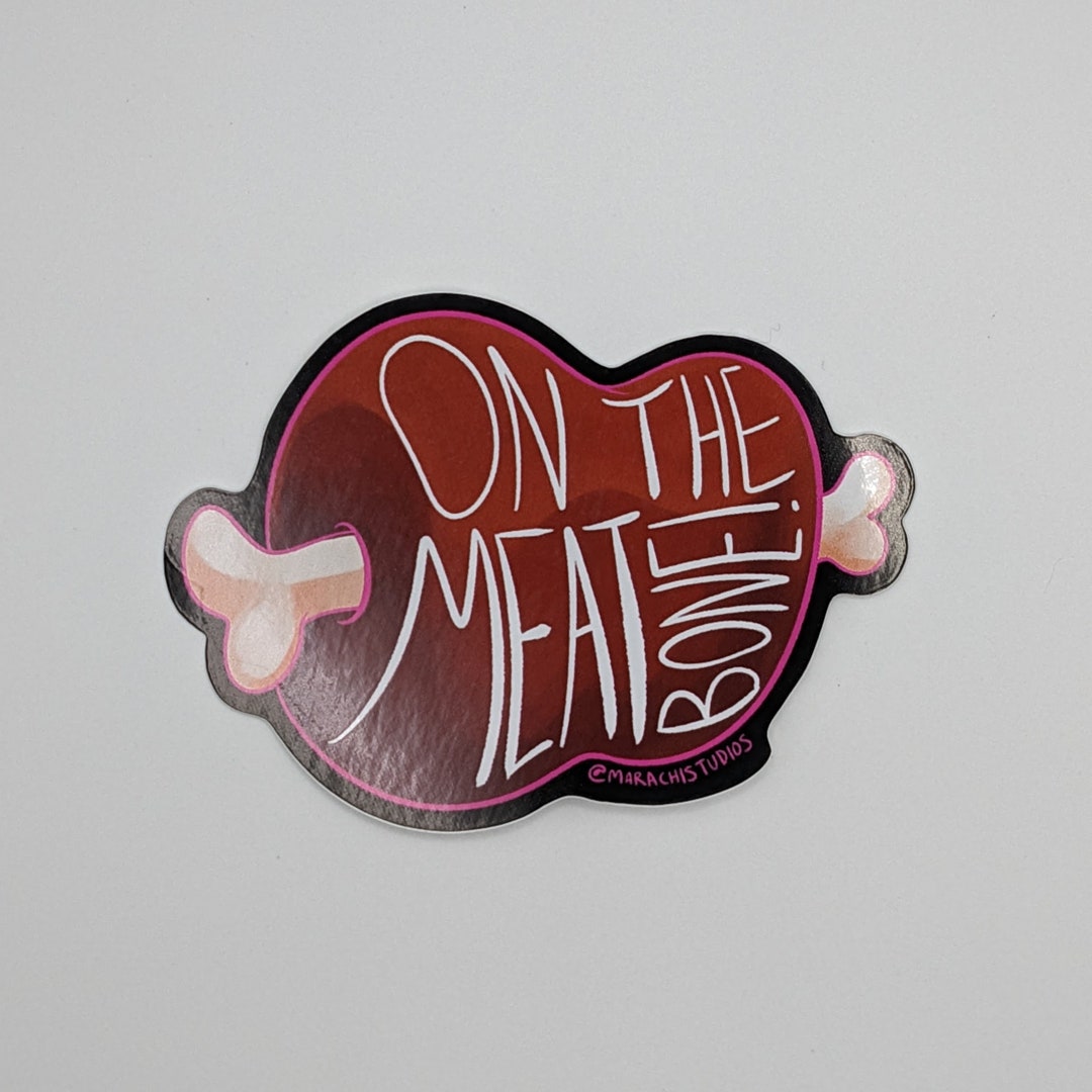 DR2 on the Meat Bone Sticker - Etsy